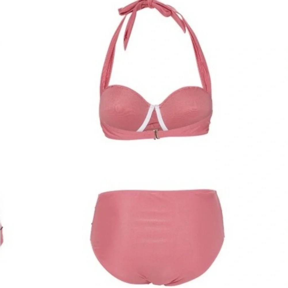 Marilyn Monroe | Swim | Marilyn Monroe Pink Black Bikini Sz Xl Euc 388 ...